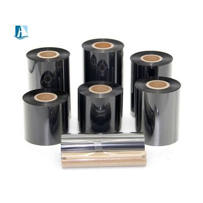 China Stylus Printer PET Hot Stamping Ribbon in Black Great for Printing Date and Packaging Film for sale