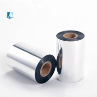 China Color Printer Compatible SCF900 Silver Hot Stamping Ribbon for Film and Printing Date for sale