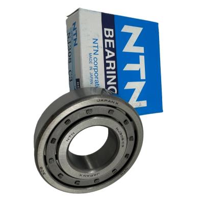 China NJ308 C3 Cylindrical Roller Bearing High Radial Load 40mm Bore 90mm OD for Industrial Transmission for sale