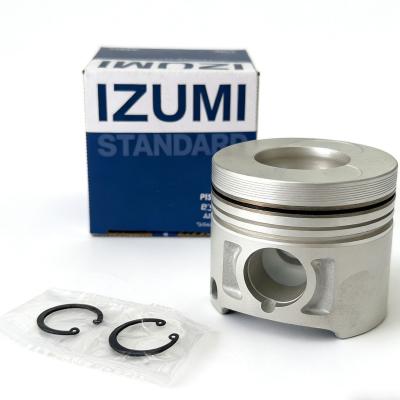 China Isuzu 4JB1 Engine Piston Kit 93mm STD OEM 8-97176-686-0 for Light Trucks Excavators for sale