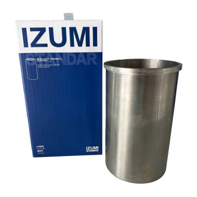 China Nissan TD42 Diesel Engine Cylinder Liner 96mm Dry Flanged IZUMI Standard 11012-43G10 for sale
