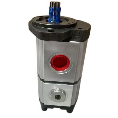 China 31LB-40300 Hydraulic Double Gear Pump for Hyundai Excavator 21 MPa 3000 rpm for sale
