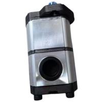 China 31LP-40020 Double Hydraulic Gear Pump for Hyundai HL730-9 HL740-9 Wheel Loader 100 Bar 52 L/min for sale