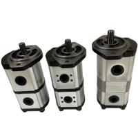 China Double Hydraulic Gear Pump 31Q5-30020 for Hyundai R140W-7 R170W-7 Wheel Excavator 100 Bar for sale