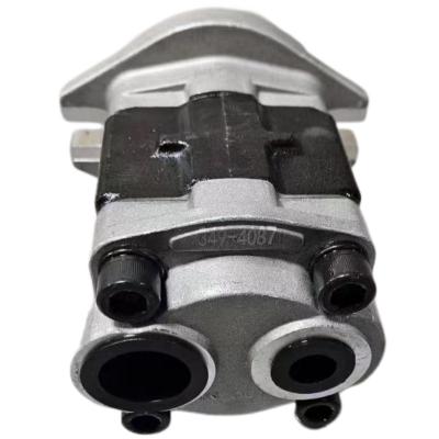 China 349-4087 Hydraulic Gear Pump Pilot Pump for CAT 349D 349E 349F Excavator 12cc 250 Bar for sale