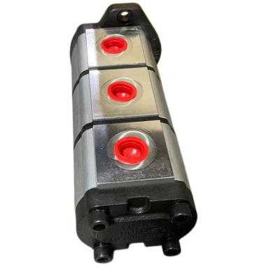 China CBKP-32/32/10 Triple Hydraulic Gear Pump for Mini Excavator 32cc 10cc for sale