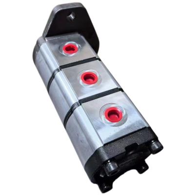 China GSP2-B09T Shimadzu Hydraulic Gear Pump for Kobelco SK55 SK60 Excavator 20cc for sale
