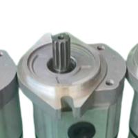China 31FT-01300 Triple Hydraulic Gear Pump 250 Bar for Excavator Loader Construction Machinery for sale