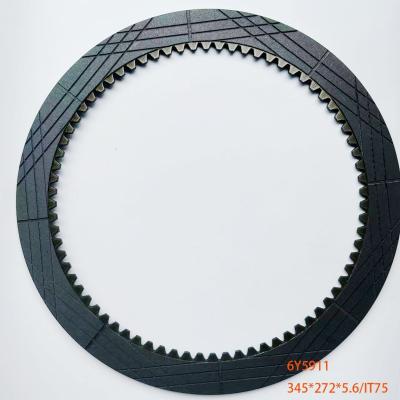 China 6Y5911 Swing Motor Friction Plate IT75 Heavy Machinery Anti Wear Clutch Disc for sale