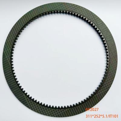China 6Y2027 Paper Friction Disc CAT Loader Transmission Clutch Plate for sale
