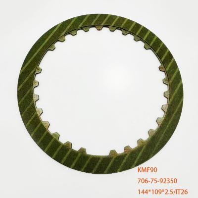 China 706‑75‑92350 Paper Based Friction Plate KMF90 PC200‑6 Excavator Spare Parts for sale