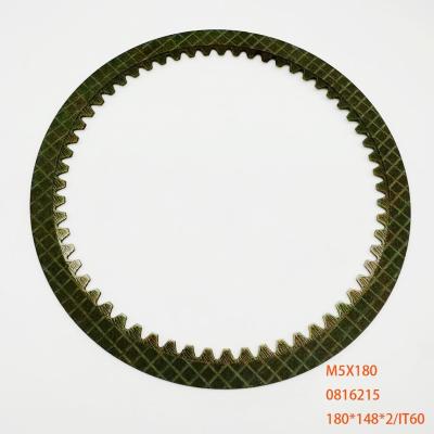 China 0816215 Friction Plate M5X180 180*148*2/IT60 Paper Base Clutch Disc for Excavator Swing Motor for sale