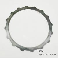 China SG04 Friction Steel Plate 155.2*128*1.5 OL16 Excavator Swing Motor Separation Plate for sale
