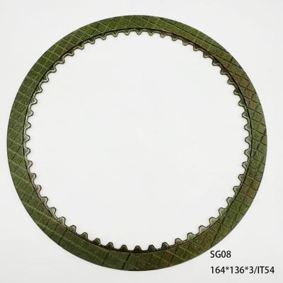 China SG08 Paper Base Friction Plate IT54 Excavator Spare Parts E200B HD700 SH200A for sale