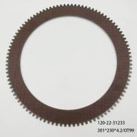 China 120-22-31233 Paper Base Friction Plate D31 Bulldozer Spare Parts for sale