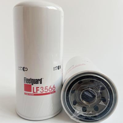 China Fleetguard LF3566 Spin-On Lube Oil Filter 3966886 Heavy-Duty 1-12 UN Thread for sale