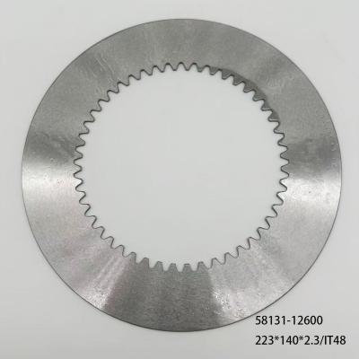 China 58131‑12600 Steel Clutch Plate 223*140*2.3 IT48 48 Teeth Dozer Spare Parts for sale