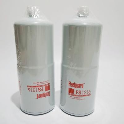 China Fleetguard FS1216 Fuel Water Separator 3309437 Spin-On Diesel Filter 118mm x 313mm for sale