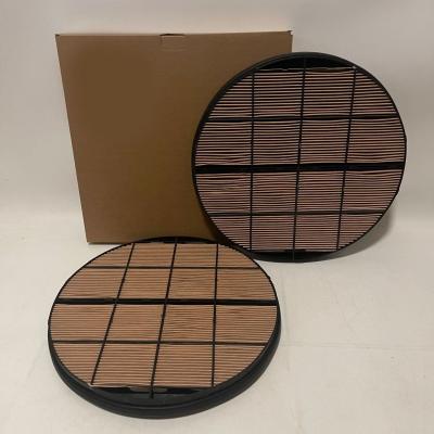 China 208-9066 Cat Heavy Machinery Secondary Safety Air Filter Element 420x420x110mm for sale