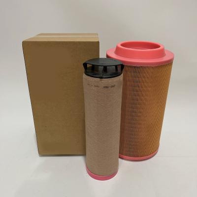China Excavator Air Filter Set 256-7902 256-7903 for CAT M318D M322D M324D 99.5% Efficiency for sale
