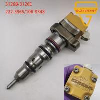 China 1739379 Fuel Injector for CAT E3412E E3126B Excavator Engine 1.96kg Alloy Steel for sale
