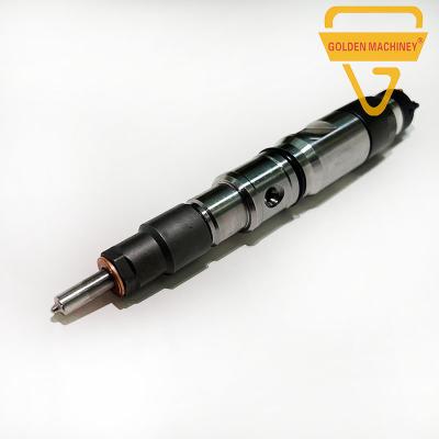 China 0445120040 Fuel Injector for DL08 Excavator 4 Stroke Diesel Engine Replacement for sale