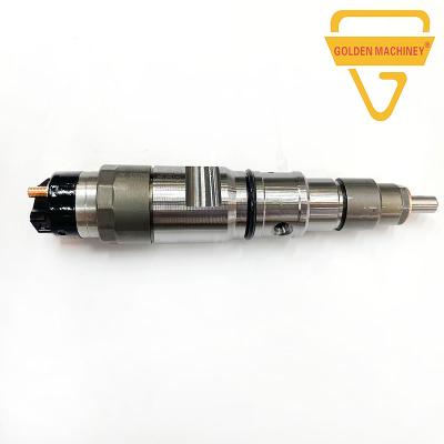 China 0445120041 Fuel Injector for DX480 Excavator D12 Engine 1.45kg Alloy Steel for sale