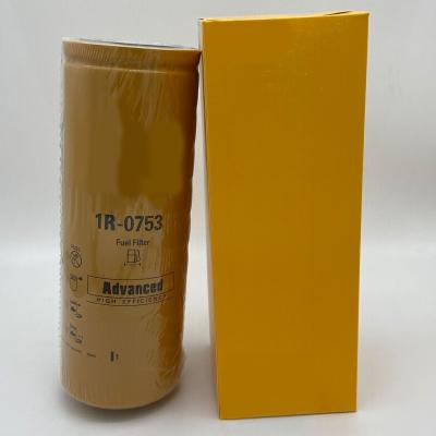China 1R-0753 Fuel Filter Spin-On 93mm OD 175mm H for CAT C4.4 C6.6 C7.1 Engine for sale