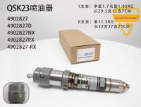 China Cummins QSK23 4902827 High Pressure Common Rail Fuel Injector 12 Month Warranty for sale