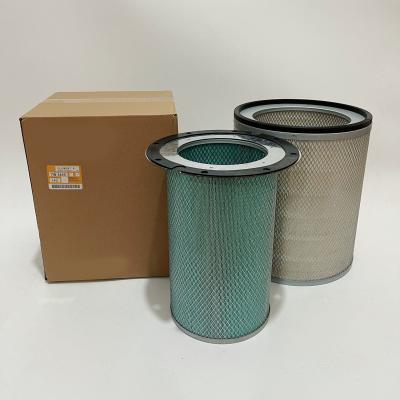 China 7W-5495 Flange Dual Air Filter Set CAT Wheel Loader Engine for sale