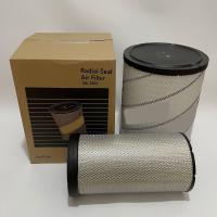 China 106-3969 Radial Seal Dual Air Filter Set for CAT 325B 330B Excavator 466mm for sale