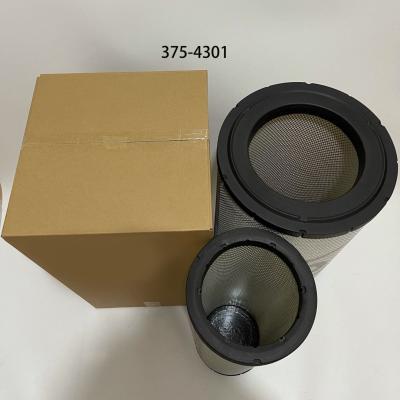 China 375-4301 Air Filter 102mm OD 52mm ID Fits CAT 3016 3018 302 Mini Excavator Loader C1.1 C1.5 for sale