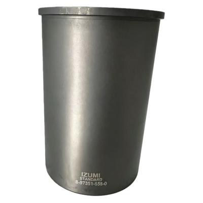 China Cylinder Liner Sleeve 115mm for Isuzu 4HG1 Engine OEM 8-97351-559-0 Dry Liner for sale