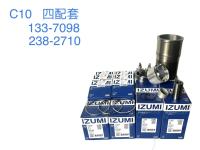 China IIZUMI 133-7098 238-2710 Cylinder Liner Kit for CAT C10 130mm Diesel Engine for sale
