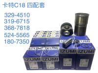 China IZUMI Cylinder Liner Kit 329-4510 322-1126 for CAT C18 3406 Engine 145mm for sale