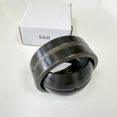 China S50 Spherical Plain Bearing High Load Self-aligning Lubrication Groove for sale
