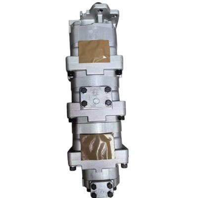 China 705-55-34160 Quadruple Gear Pump for Komatsu WA380-3 Wheel Loader 4-Stage Hydraulic for sale