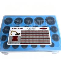 China G-OK-0023 HBGLAND 42ITs 666pcs NBR90 O-Ring Kit Excavator Hydraulic Seal Repair Box for sale