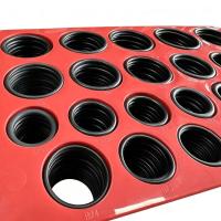 China G-OK-0024 HBGLAND 42ITs 666pcs NBR90 O-Ring Kit SH Series Excavator Hydraulic Seal Repair Box for sale