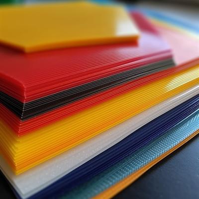 China Light Weight Corrugated PP Plastic Sheets Customized 4x8' 2mm  Weatherproof for sale