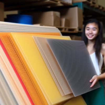 China Customized PP Plastic Corrugated Sheets SGS 4 X 8 300gsm for sale