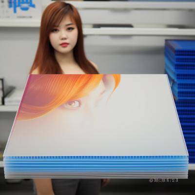 China Weather Resistant PP Corrugated Plastic Sheets 2mm  MOQ 500 For Outdoor for sale