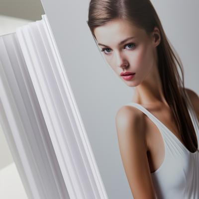 China White Corrugated Plastci Sheets 4x8 UV Resistant Outdoor Advertising Vinyl Banner for sale