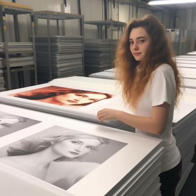 China Good Flexibility 4x8 Corrugated Plastic Sheets 300gsm Printing With Varying for sale