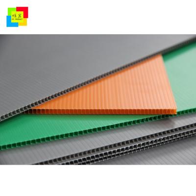 China Non Toxic Corrugated Plastic Sheets 4x8 , 3mm Corrugated Plastic Sheets for sale