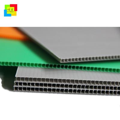 China Waterproof Hollow Core Plastic Sheets Vegetable Cold Storage Use for sale