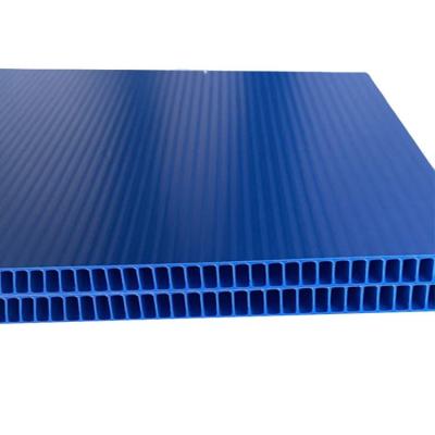 China Eco Friendly Hollow Core Plastic Board Printing Material for sale