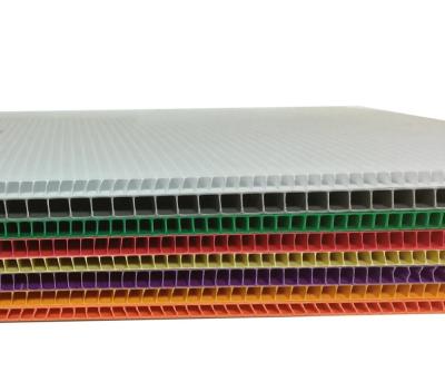 China Recyclable PP Corrugated Plastic Packaging Sheets for sale