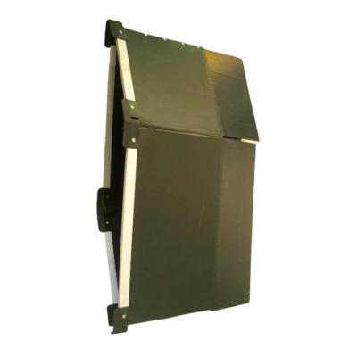 China SGS Custom Corrugated Plastic Boxes For Seafood Cold Transportation for sale