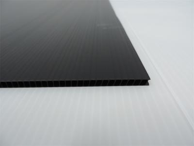 China Black ESD Corrugated Plastic Sheet For Electronic Industry for sale